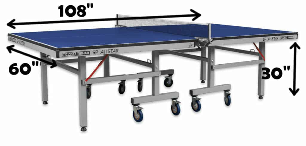 Ping Pong Table Dimensions: Learn the Official Size & More!
