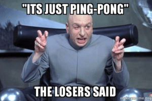 61 Ping Pong Jokes & Memes to Impress Your Friends - Ping Pong Ruler